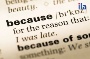 Cấu trúc because of: Cách dùng because, because of và bài tập