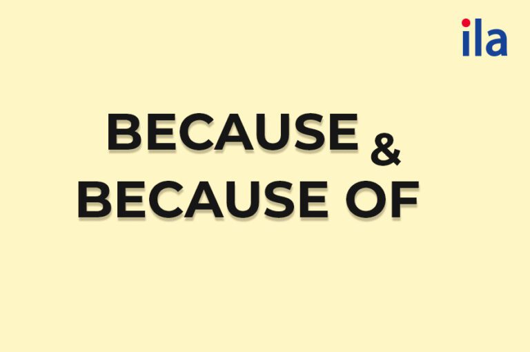 Cấu trúc because of: Cách dùng because, because of và bài tập