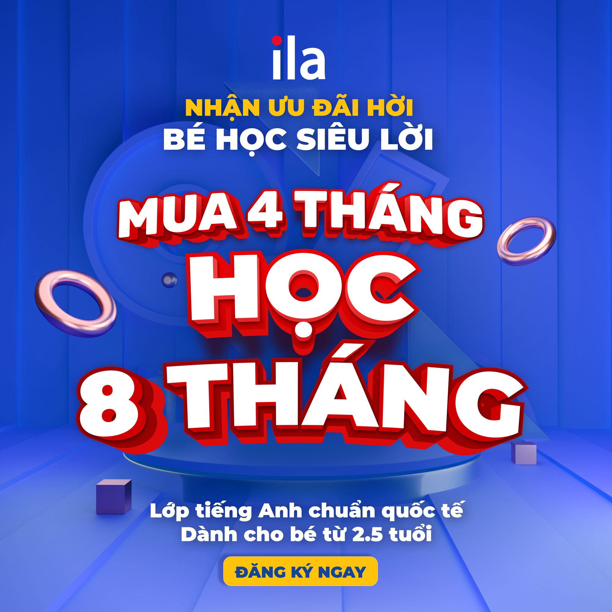 Học phí ILA mới nhất 2025: Chi tiết các khóa học & ưu đãi